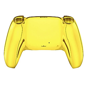 MODDEDZONE Wireless Controller for PS5 with Exclusive and Unique Designs Compatible with PlayStation 5 - The Ideal Christmas Gift for Gaming Enthusiasts - Expertly Crafted in USA Gold Thunder