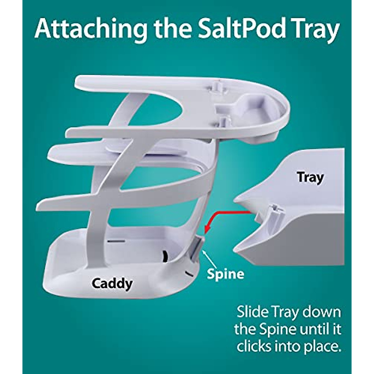 Navage Countertop Caddy and Leopard Travel Bag