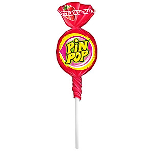 Generic Pin Pop Assorted Flavor Lollipop, 100 Count, Fruit Bubble Gum Suckers, 1800g