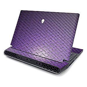 MightySkins Skin for Alienware AREA-51M R2 (2020) - Abstract Black | Protective, Durable, and Unique Vinyl Decal wrap Cover | Easy to Apply, Remove, and Change Styles | Made in The USA