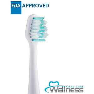 Wellness HP10TX Replacement Heads for HP-STX Sonic Electric Toothbrush (10 Pack)