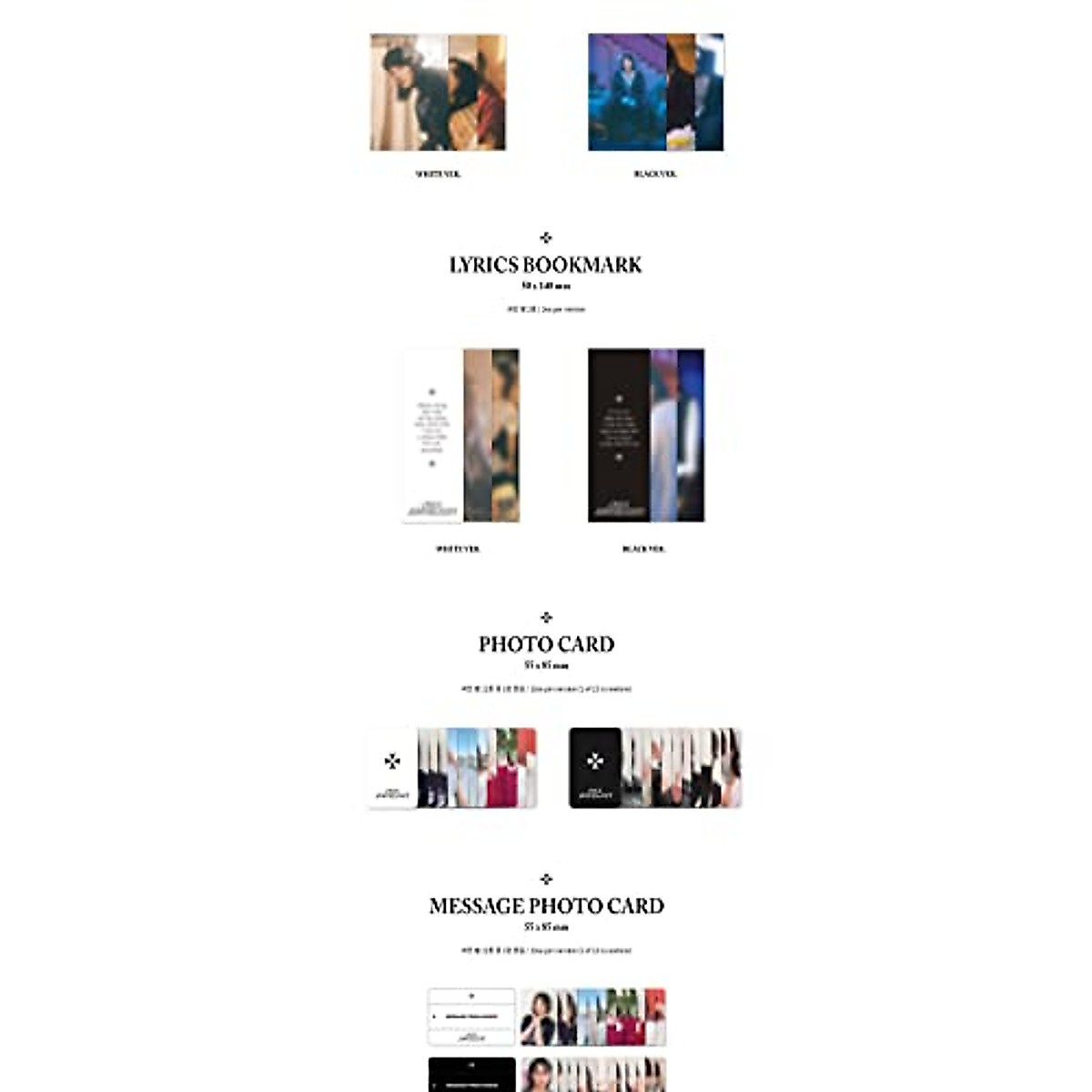 WOODZ ONLY LOVERS LEFT 3rd Mini Album White Ver CD+1p Folding Poster On Pack+96p Booklet+1p Sticker+1p Post+1p Lyrics Bookmark+1p PhotoCard+1p Message Card+Tracking Kpop Sealed