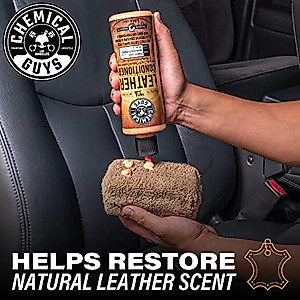 Chemical Guys SPI_401_16 Vintage Series Leather Conditioner for Leather Car Interiors, Seats, Boots, Bags and More (Works on Natural, Synthetic, Pleather, Faux Leather and More), 16 fl oz