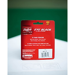 Rawlings | EYE BLACK Adhesive Stickers | Yellow