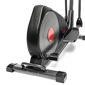 Sunny Health & Fitness Pre-Programmed Elliptical Trainer - SF-E320001, black