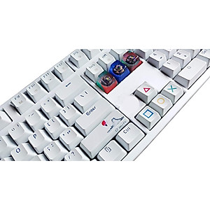Handmade Individuation Customized 2.75u Shift Keycap Thick PBT Dye-Sublimation Key Cap OEM Profile for Cherry MX Gaming Mechanical Keyboard (Ink and wash)