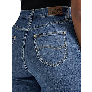 Lee Women's Legendary High Rise Mom Jean, Standout, 14