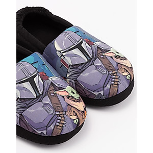 STAR WARS The Mandalorian Slippers Boys Baby Yoda House Shoes 1.5 US