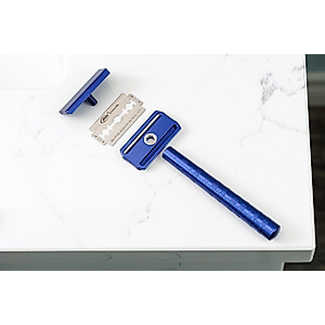 RK Shaving Double Edge Razor Blade - 100 pack - designed for the Henson AL13 (100)