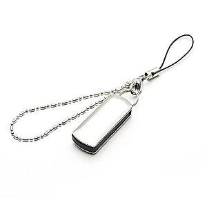 D-CLICK TM 8GB/16GB/32GB/64GB/ Fashion Jewelry Bling Shiny Crystal Diamond pendant USB High speed Flash Memory Stick Pen Drive Disk Necklace (8GB, Mini Keychain Pink)