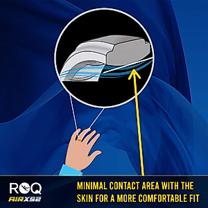 ROQ Silicone Rubber Wedding Ring for Men, Comfort Fit, Men's Wedding Band, Breathable Rubber Engagement Ring/Band, Step Edge, 8mm Wide 2mm Thick, 4 Pack, Black, Silver, Bronze, Size 11