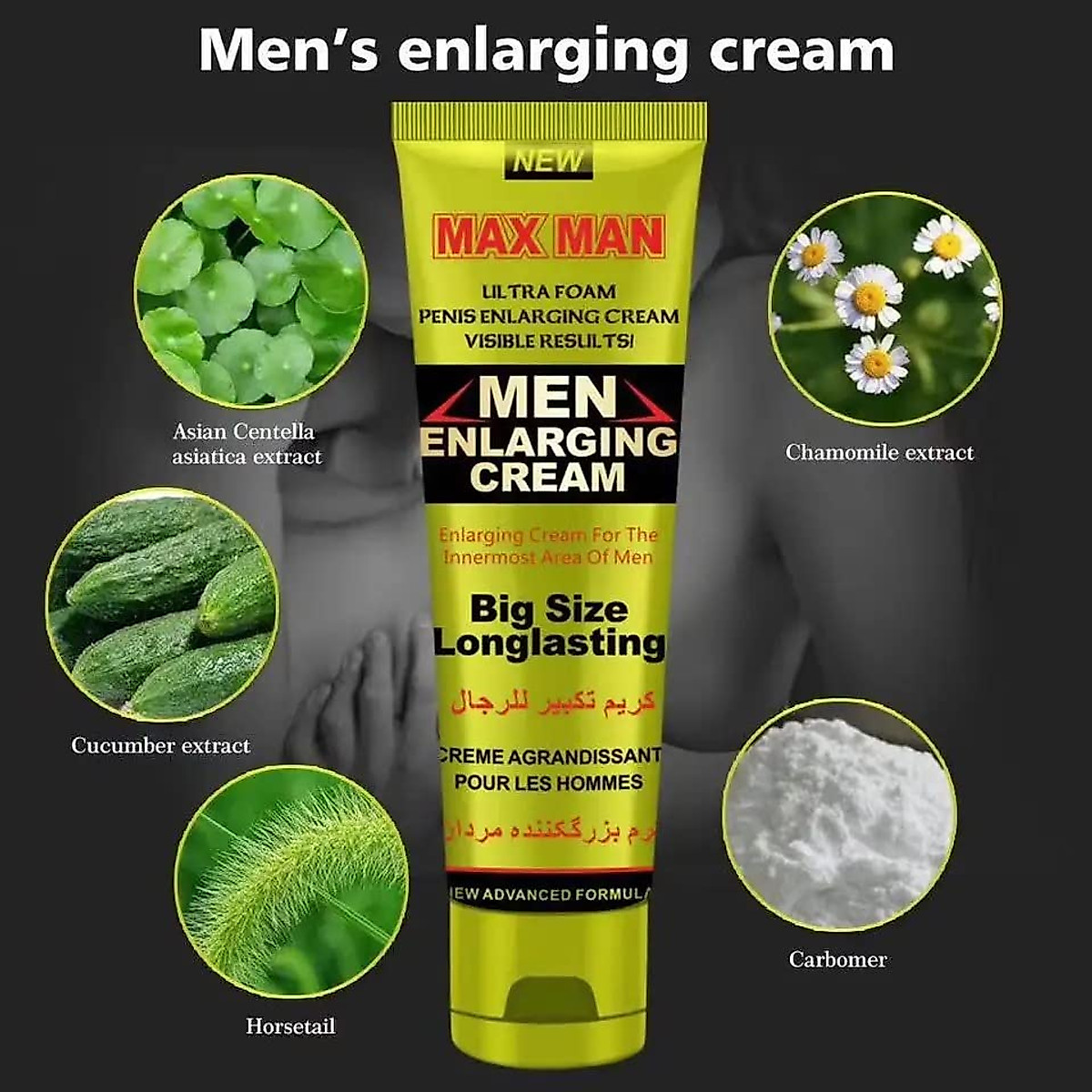 Erotic Massage Essential Oil - Men Massage Oil Sex Erotic Massage Essential Oil Penis Cream Increase Sexual Desire Private Part Sex Body Oils,Men Massage Oil for Sex