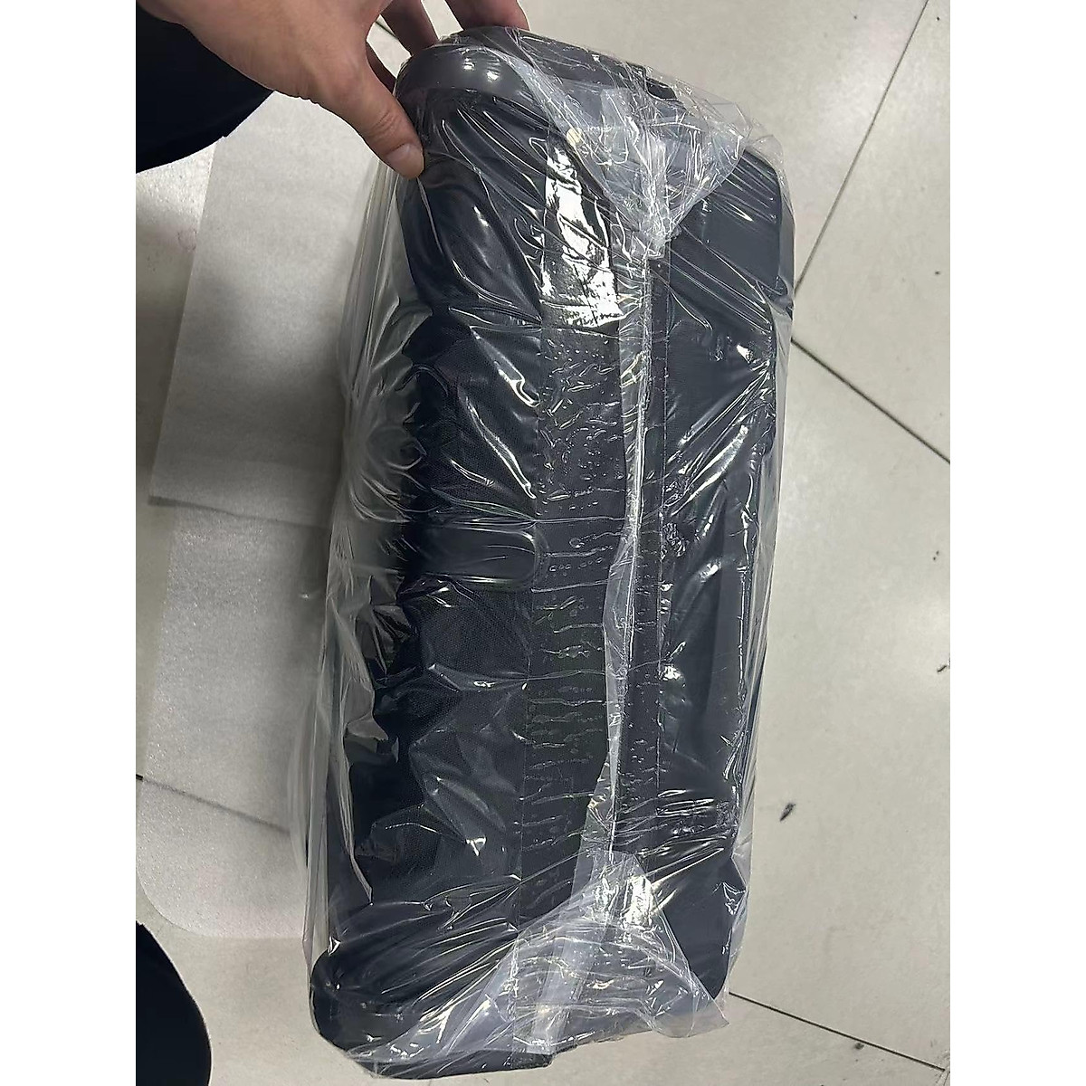 KROSER Rolling Laptop Bag Premium Wheeled Briefcase Fits Up to 17.3 Inch Laptop Water-Proof Overnight Roller Case Computer Bag with RFID Pockets for Travel/Business/School/Men/Women-Black