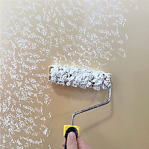 Hanroy Sponge Paint Roller Small 7" for Texture Painting Decorators Brush Tool, Fast and Easy Pattern Art Sponge Roller for Home Wall(RM488K)