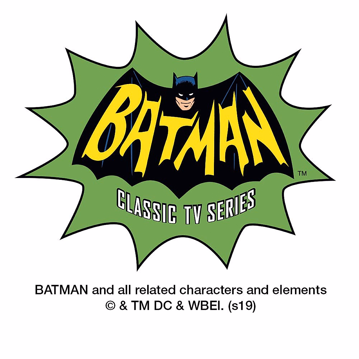 Batman Classic TV Series Logo Tow Trailer Hitch Cover Plug Insert