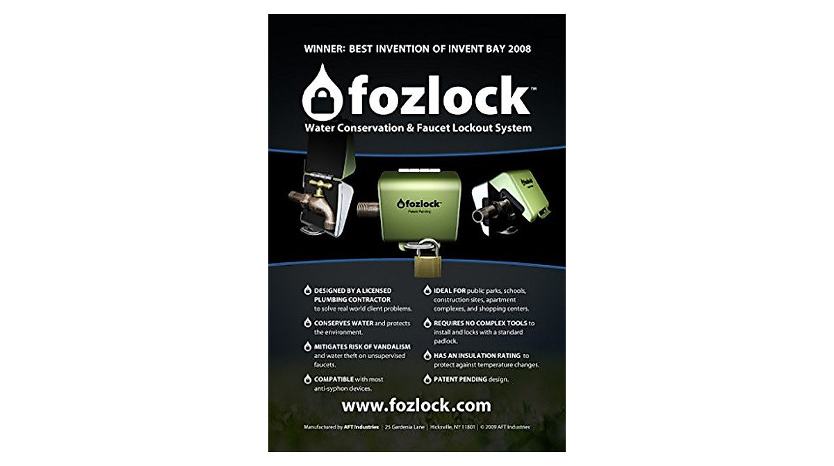 Fozlock Outdoor Faucet Lock | Stop Water Theft & Insulate