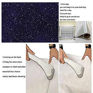Night Sky Star Backdrops Universe Space Theme Starry Photography Backdrop Galaxy Stars Children Boy 1st Birthday Party Photo Background Newborn Baby Shower Banner Photo Studio Booth 8x6ft Vinyl