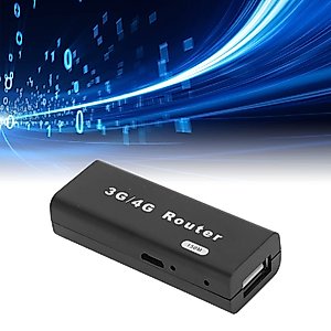 3G Mini Wireless Portable WiFi Router, USB 3G Modems, 150MBPS High Transmission Speed, RJ45 USB Interface, Plug and Play for OS for Windows for Linux for Android