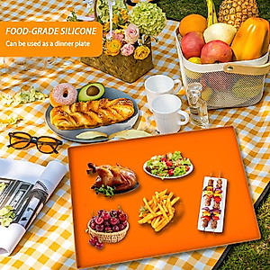 Griddle Mat for Blackstone 36/28/22 Inch,Reusable Food Grade Silicone Griddle Mat for Blackstone,All Season Outdoor Protective Grill Mat (22 Inch)