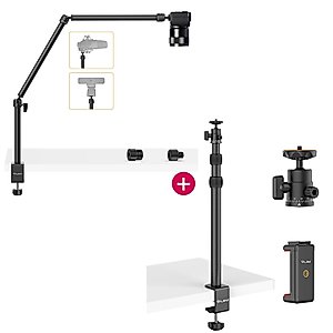 VIJIM LS03 Camera Desk Mount + VIJIM LS08 Overhead Camera Desk Mount