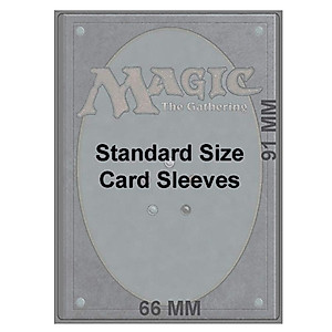 Custom Card Sleeves 120ct with Your Design for Gaming Cards Standard Size Magic The Gathering,