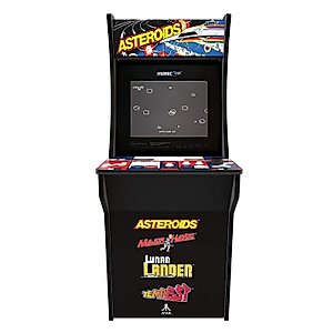 ARCADE1UP Classic Cabinet Home Arcade, 4ft (Asteroids)