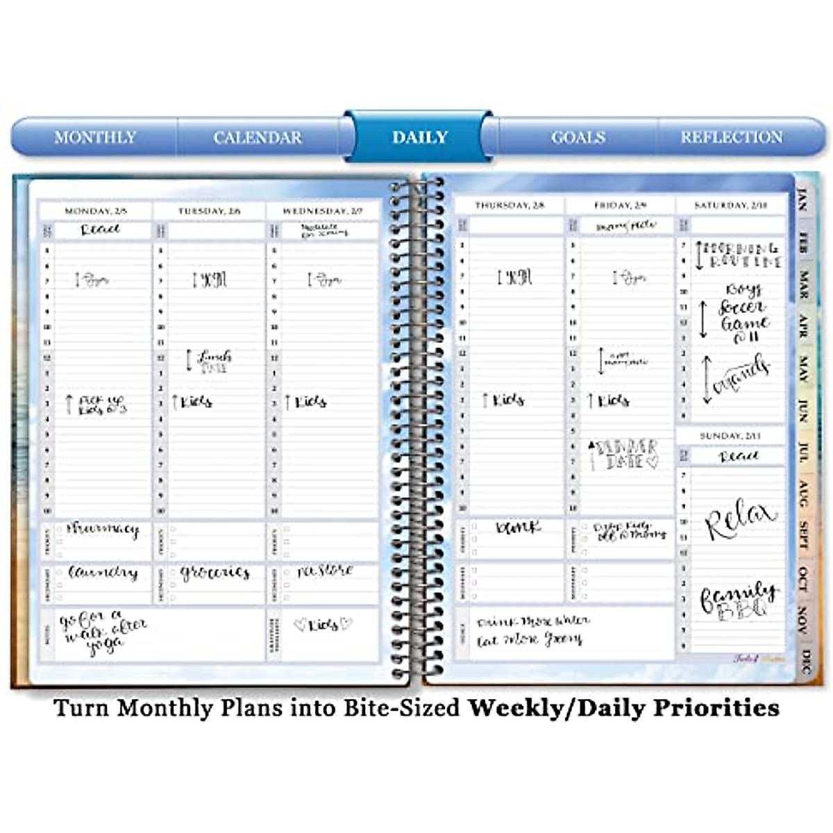 Tools4Wisdom 2024 Planner 2024 Calendar - 15 Month Dated October 2023-2024 Dec - Hardcover