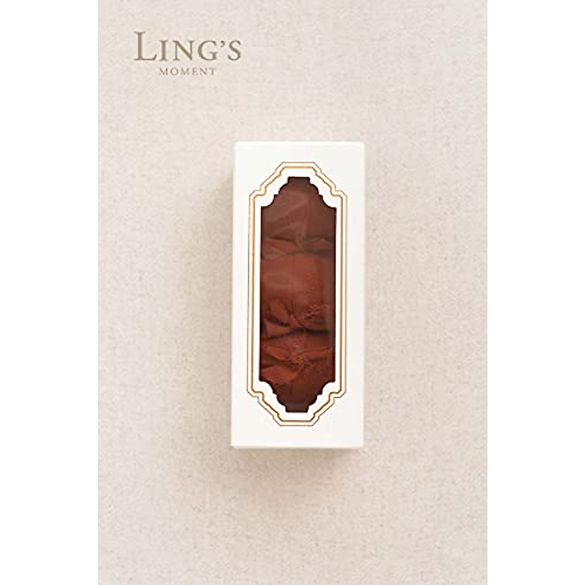 Ling's Moment Handmade 1.5" Chiffon Silk-Like Ribbon Frayed Edges Ribbon for Wedding Flatlays Invitations Bouquets Gift Wrapping Decorations (Classic Terracotta, 18 Yards)