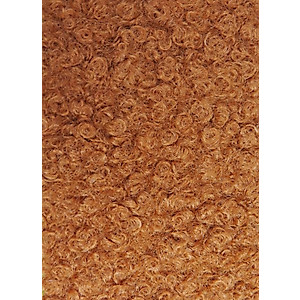 Sherpa Teddy Knit Fabric - 8 Colors - Sold by The Yard DIY Interior Lining for Clothing & Accessories Winter Wear Costumes (Camel)