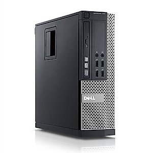 Dell Optiplex 3020 Small Form SFF 4th Generation Desktop Computer Tower PC (Intel Quad Core i5-4570, 8GB Ram, 128GB SSD, HDMI, WiFi, DVD-RW) Win 10 Pro 1GB Graphics (Renewed)