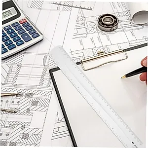 SEWACC 3Pcs Color Changing Flexible Rulers 15cm + 30cm + 20cm Measurement Tools for Students Random Colors Soft and Bendable Rulers for School and Office Use