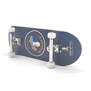 ishrunkthis I'd Rather Be Fingerboarding - Wooden Pro Fingerboard Completes 34mm