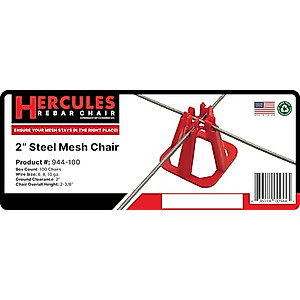 HERCULES 2" Steel Mesh Chair (100 Count)