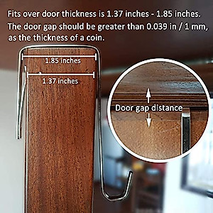 GOCAN Hanging Storage Baskets Over the Door Hanging Basket, 3-Tier Cotton Rope Woven Hanging Organizer, Detachable Decorative Hanging Baskets for Wall Living Room, Bathroom and Bedroom(Jute)