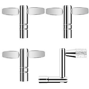 Drum Keys 3 Pack Universal Drum Tuning Key with Continuous Motion Speed Key