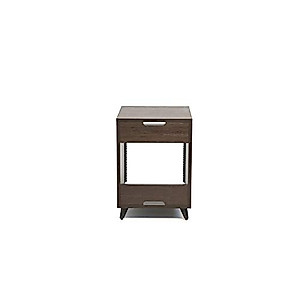 Gator Frameworks Elite Series 10U Studio Rack Desk with Slide-Out Tray and Rear Cable Passthrough; Dark Walnut Finish (GFW-ELITEDESKRK-BRN)