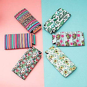 HaiMay 15 Pieces Slim Beer Can Sleeves Beer Can Cooler Covers Fit for 12oz Slim Energy Drink Beer Cans, Classic Styles