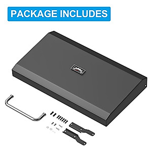 SafBbcue Griddle Hinged Lid for Blackstone 36 Inch Grill Griddle Top Accessories,36" Blackstone Griddle Hard Cover Hood with Thermometer for 36" Blackstone 1818 1825 1863 1866 Grill Griddle Lid Hinged