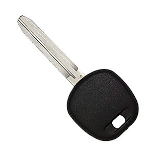 Keyless2Go Replacement for 2 New Uncut Transponder Ignition Car Key for Select Toyota Vehicles TOY44D-PT