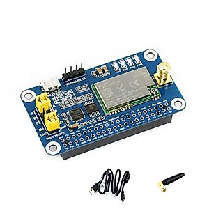 Coolwell Waveshare SX1262 LoRa HAT for Raspberry Pi/Arduino/STM32 Spread Spectrum Modulationup to 81 Available Signal Channel 915MHz Frequency Band Data Transmission up to 5km