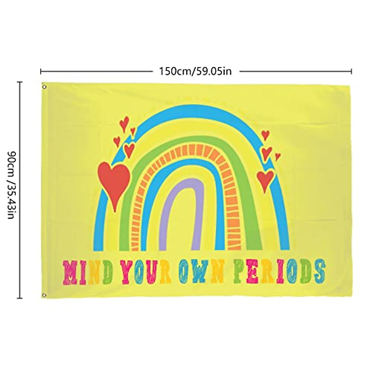 Flags for Room Teen girl right Flags, Flags Outdoor Funny Flags for Room Guys mind your own periods 3x5 Flags Decoration for Garden Sign Yard Flag