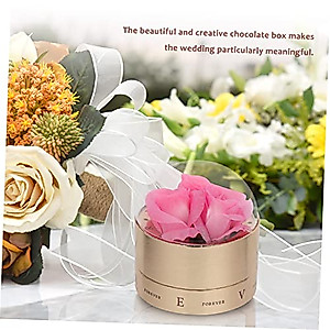 LALAFINA Box Packing Box Plastic to Go Containers Mini Chocolates Mini Cake Boxes Wedding Dome Cake Box Candy Buffet Containers Windowed Boxes Chocolate Box Unique Box Souvenir PC