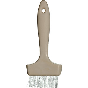 Carlisle FoodService Products 4011400 Wide Waffle Iron Brush, 7", Teflon