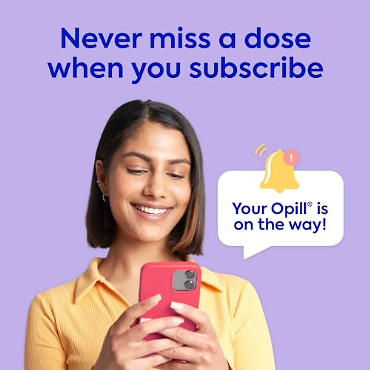 Opill, Daily Oral Birth Control Pills, Over-The-Counter Progestin-Only Contraceptive, FDA-Approved & Estrogen-Free, 28 Count