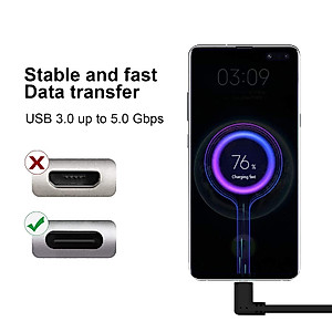 Compatible with Oculus Quest Link Cable (16FT), Suitable for Oculus Quest 1/Quest 2 / VR Headset Cable, Used for Gaming PC and Type C Charger