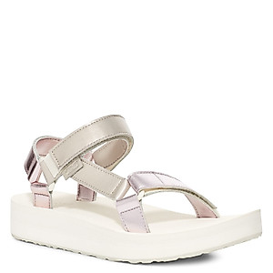 Teva Women's Midform Universal Shimmer Sandal, Pearl Multi, 8