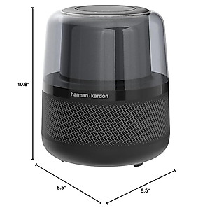 Harman Kardon Allure Voice-Activated Home Speaker with Alexa, Black