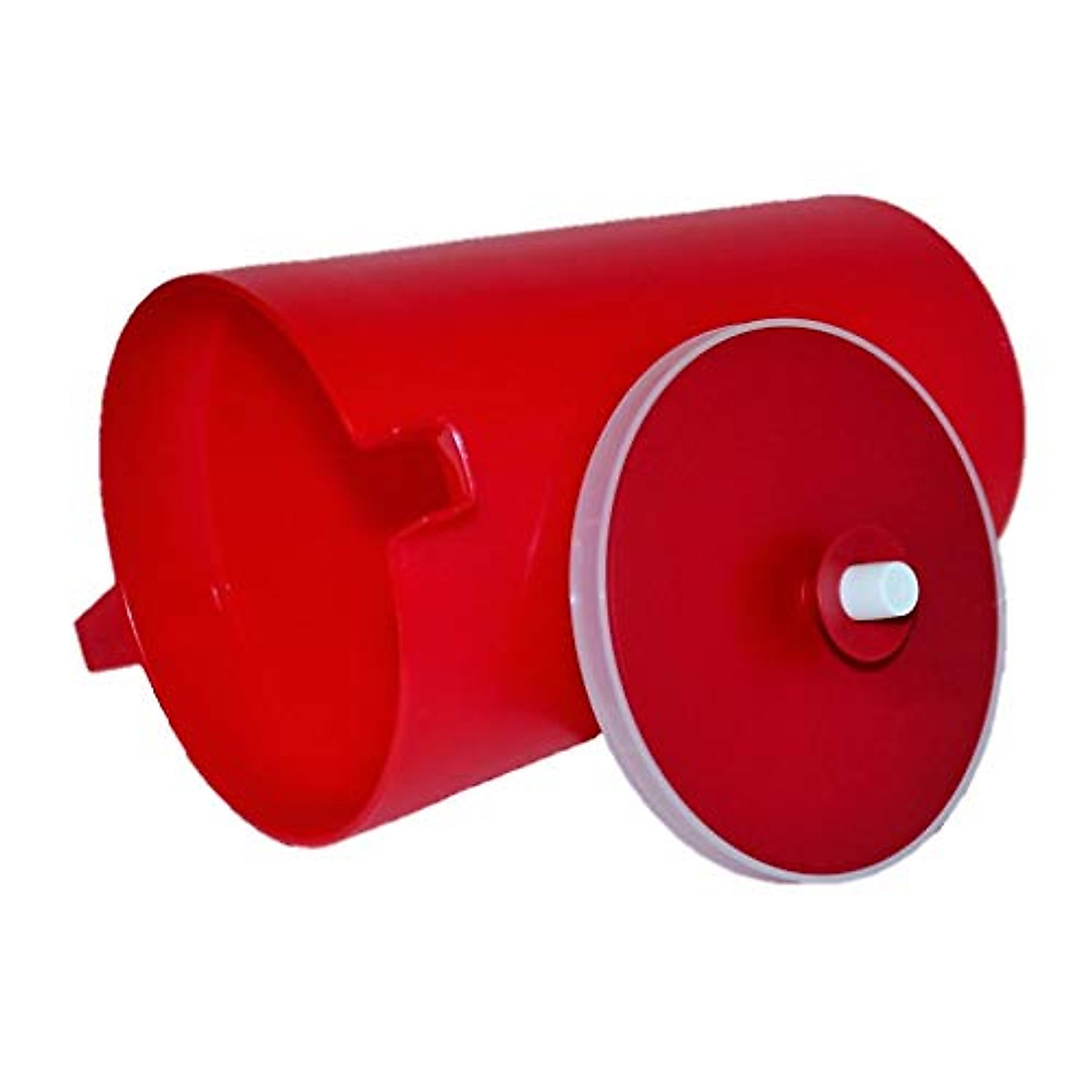 Tupperware Pitcher Classic Push-Button Style 1 Gallon Red