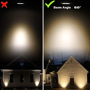 ALIDE MR16 Led Bulbs 60° 60 Degree Wide Beam Angle,5W Replace 20W 35W Halogen,2700K Soft Warm White,Low Voltage 12volt MR16 GU5.3 Bulb Spotlights for Track Recessed Landscape Lighting,450lm,6 Pack