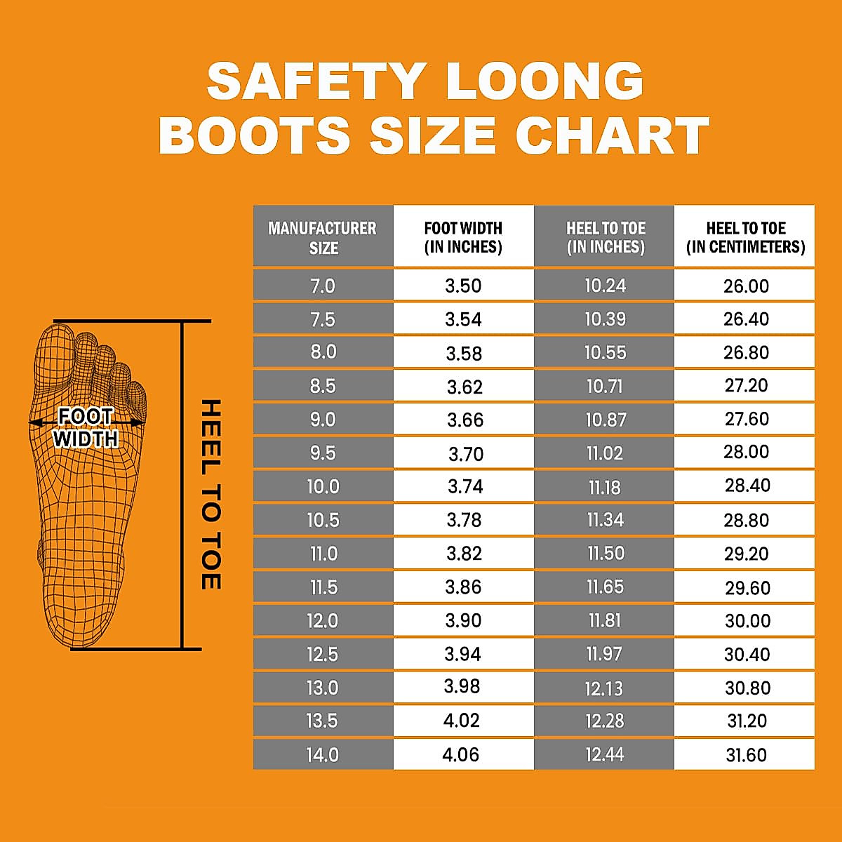 SAFETY LOONG Work Boots for Men Soft Toe Non Slip Rubber Sole Comfortable Full Grain Leather Waterproof Goodyear Welt Construction Shoes 10.5